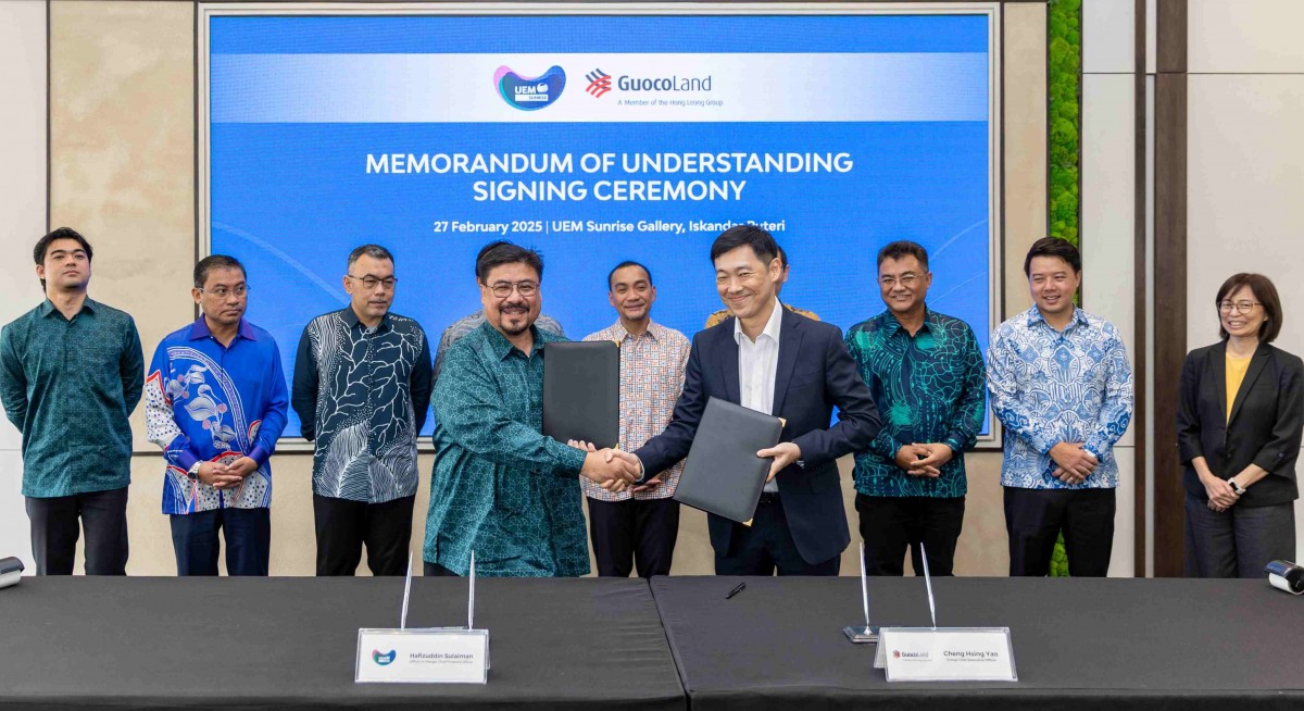 UEM Sunrise, GuocoLand ink first JS-SEZ MOU between M’sia, S’pore private companies